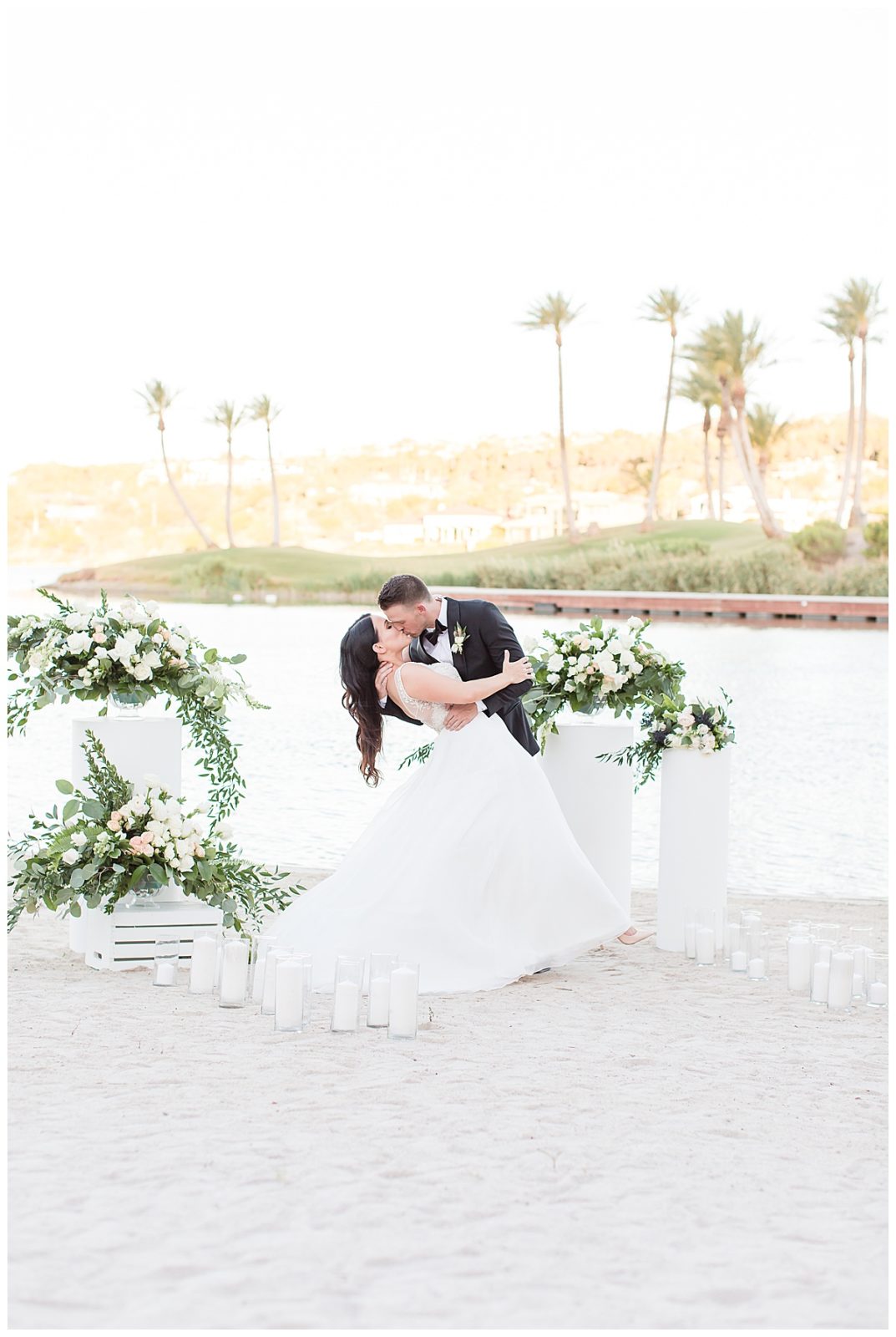 Elopement at the Reflection Bay Golf Club